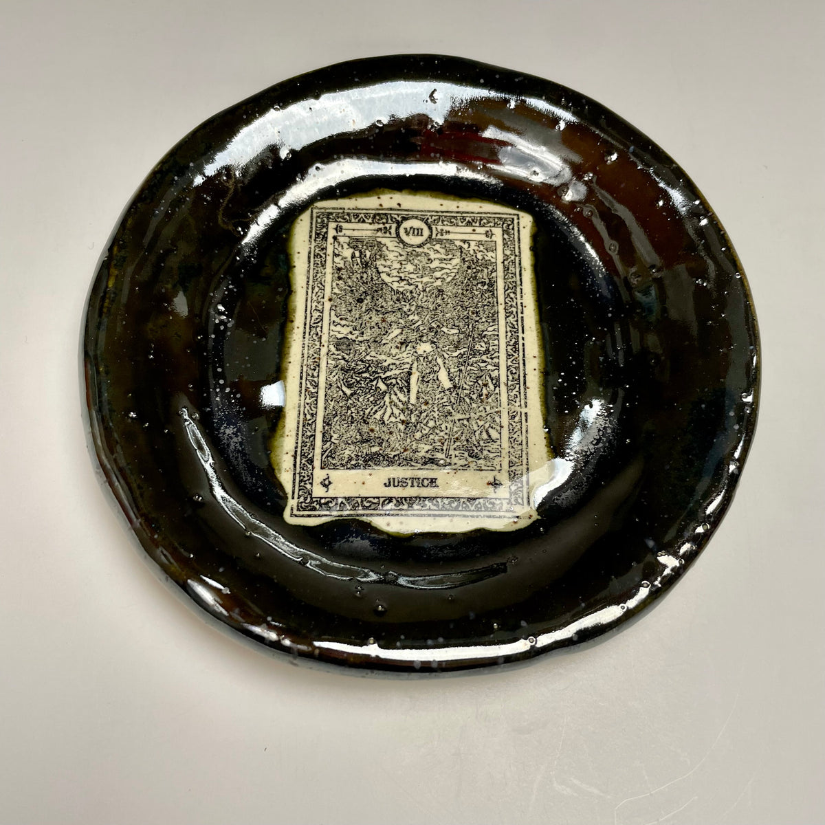 Obsidian Justice Altar– otherside ceramics